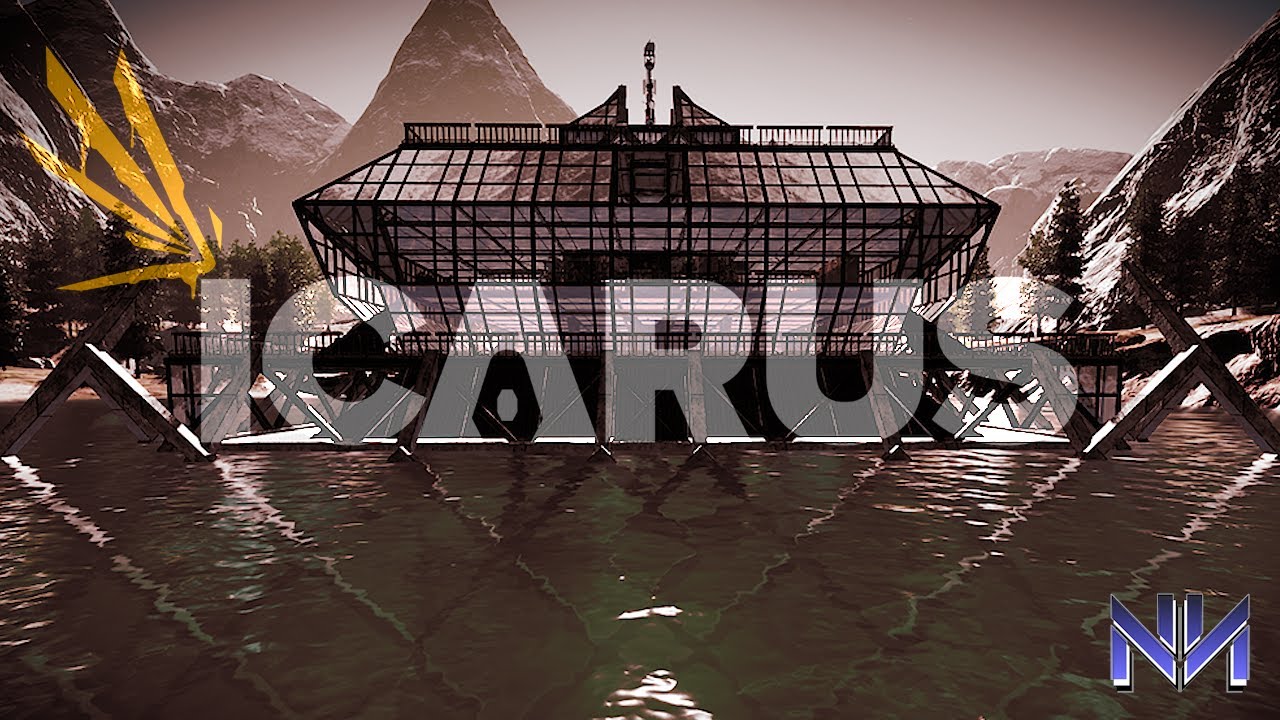 ICARUS - BEST BASE DESIGN - FUTURISTIC STYLE - YouTube