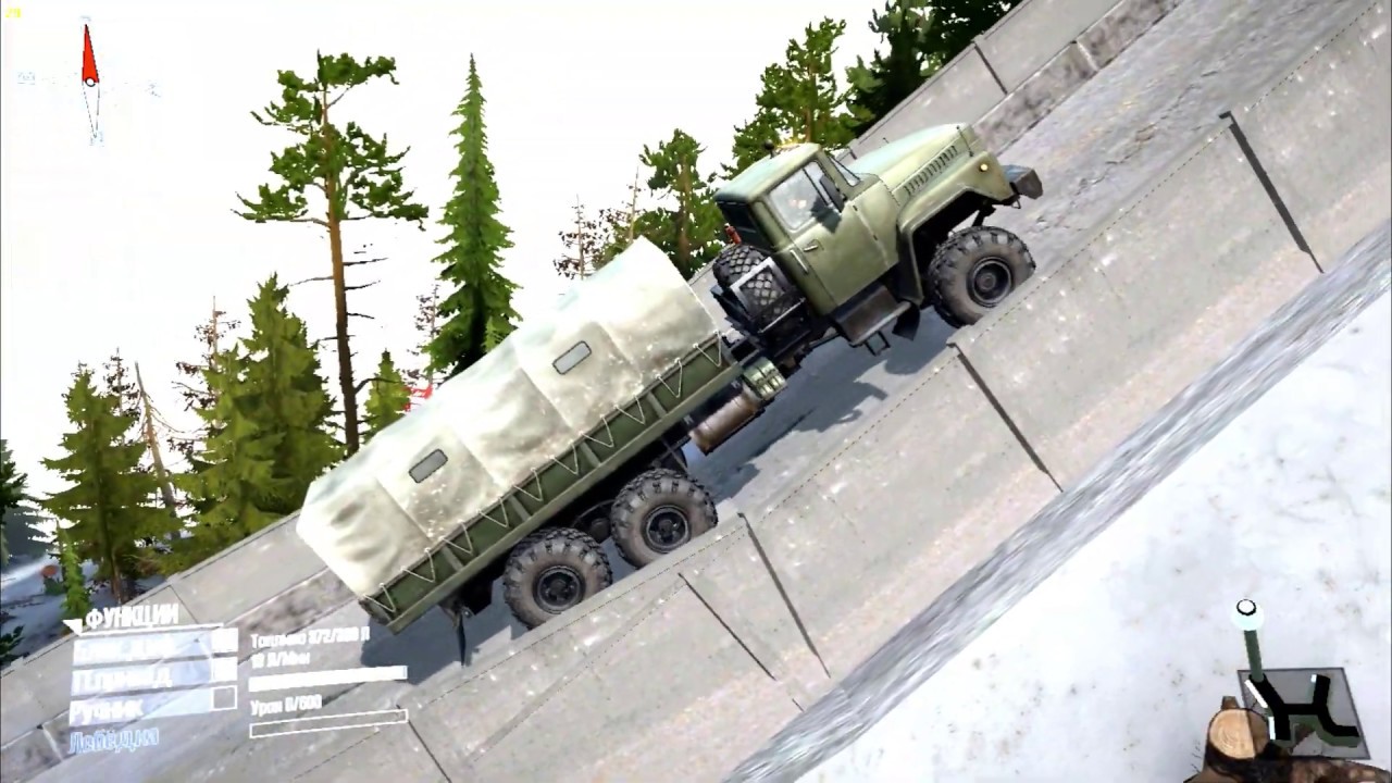KRAZ 260 6x6 off-road by AndRonin - YouTube