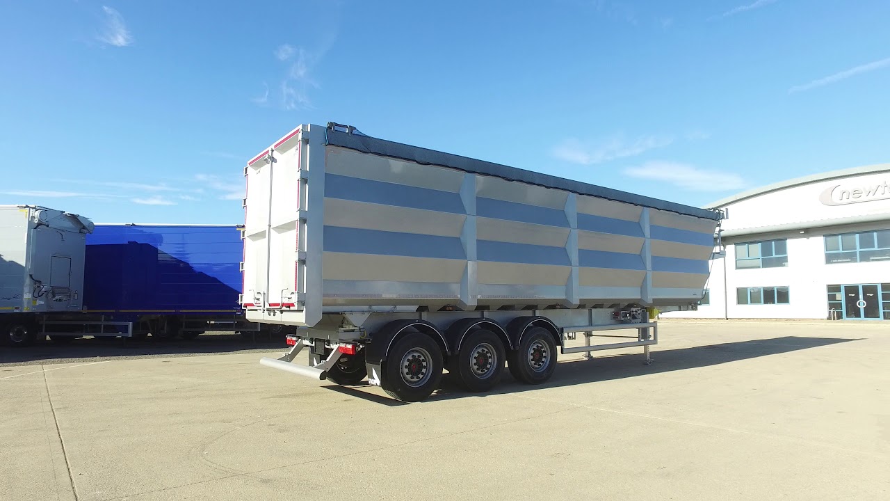 Newton Steel Tipping Trailer For Sale - YouTube