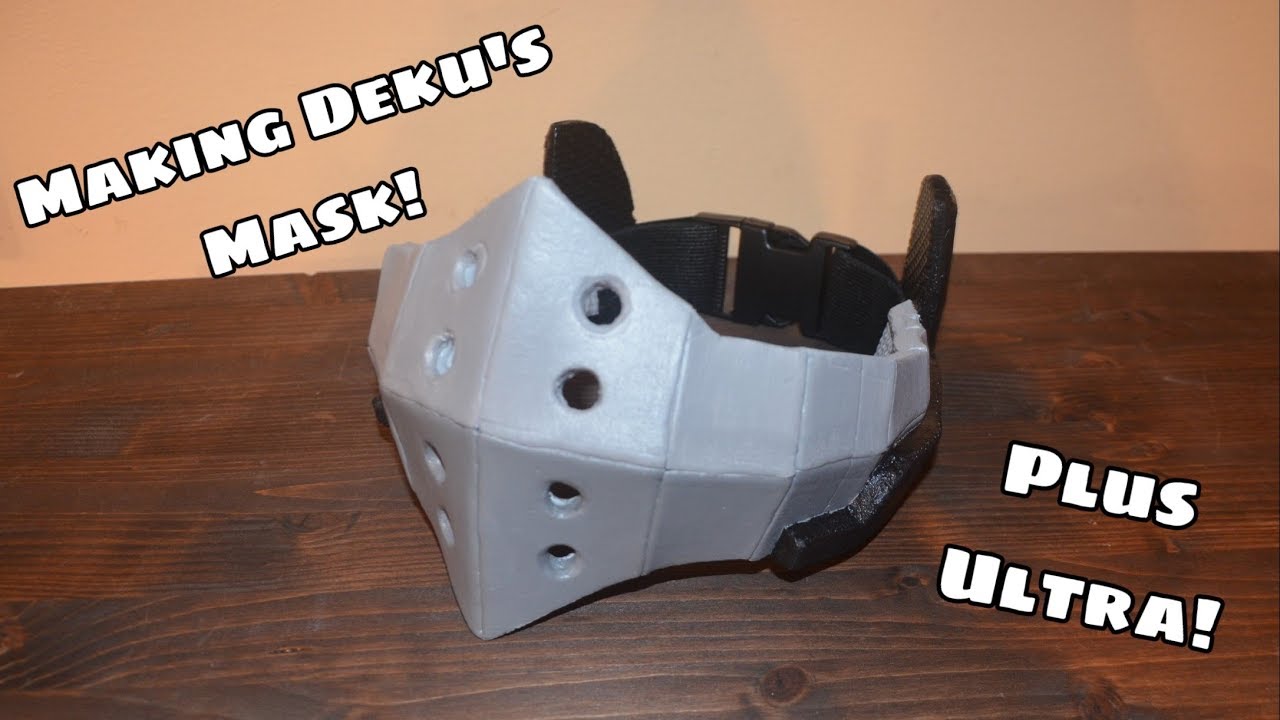Making Deku's Mask!!! | Foamsmithing - YouTube