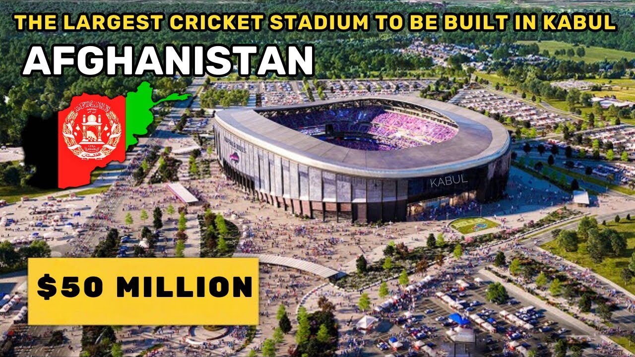 The Largest Cricket Stadium To Be Built in Kabul, Afghanistan! - YouTube