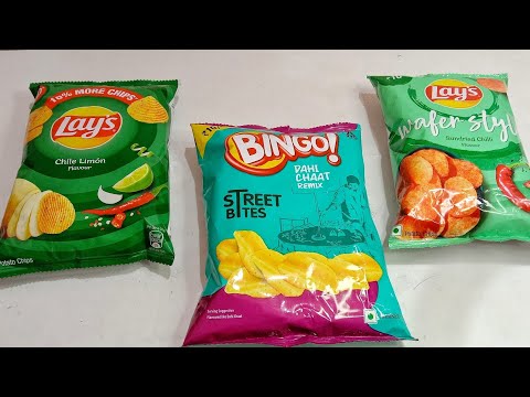 New flavour Lay's Chips | Bingo Dahi Chaat | lays Chips - YouTube