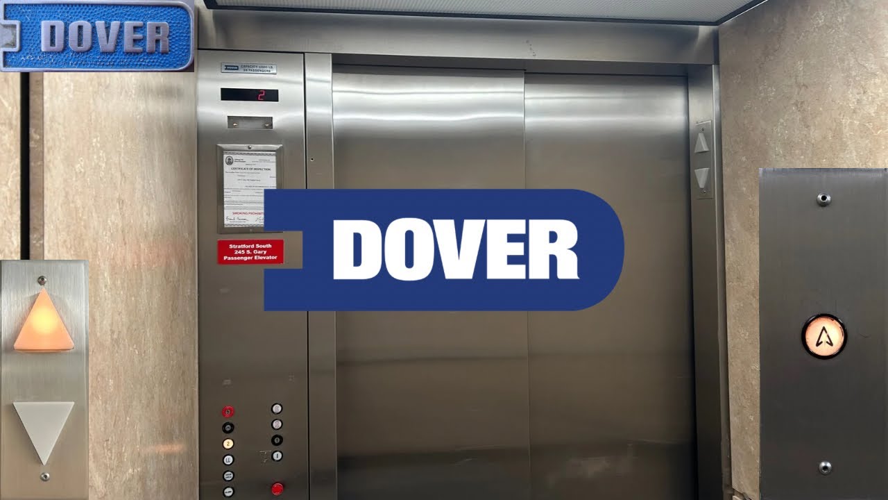 Pristine Dover Traditional Hydraulic Elevator | 245 S Gary Ave | Bloomingdale, IL - YouTube