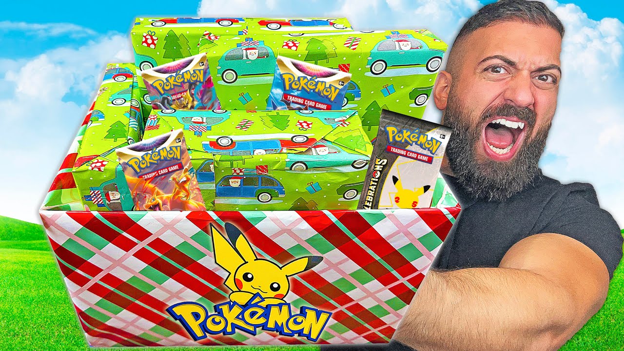 Unboxing a GIANT Box of Pokemon Card PRESENTS! - YouTube