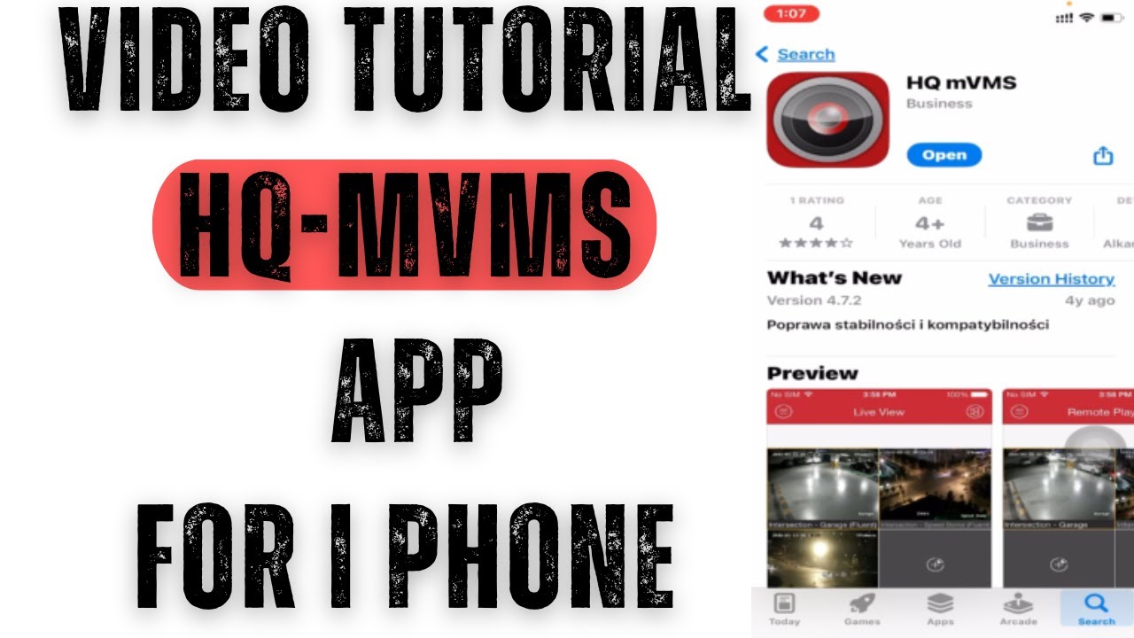 HQ-mVMS| How to Install & Configure HQ-mVMS for iPhone - YouTube