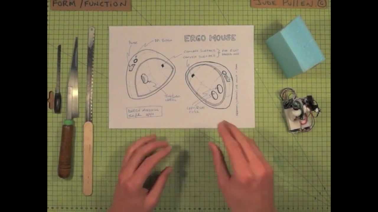 Ergo Mouse - 9 Form/Function - YouTube