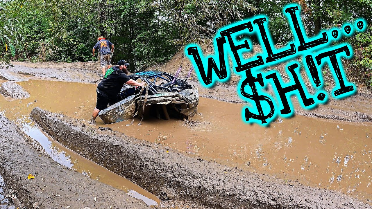 Deep Water...Thick Mud...Rain...Deep Ruts...A Great Day In Royal Blue ...