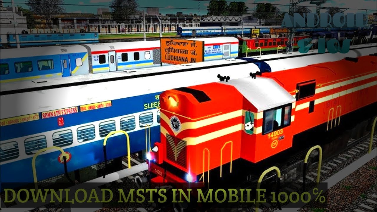 MSTS is on mobile download 1000℅ - YouTube