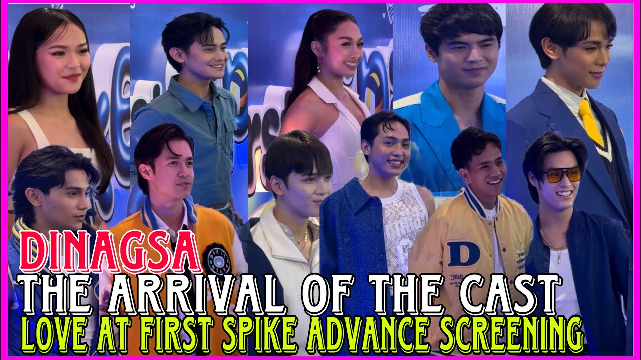 THE ARRIVAL OF THE CAST - LOVE AT FIRST SPIKE SERIES ADVANCE SCREENING ...