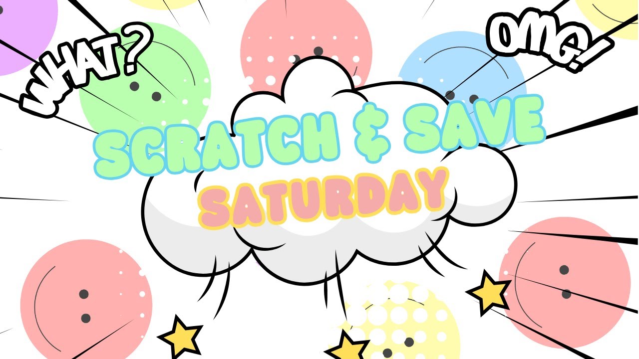 🎉Saturday Scratch & Save Fun! 🥳 - YouTube