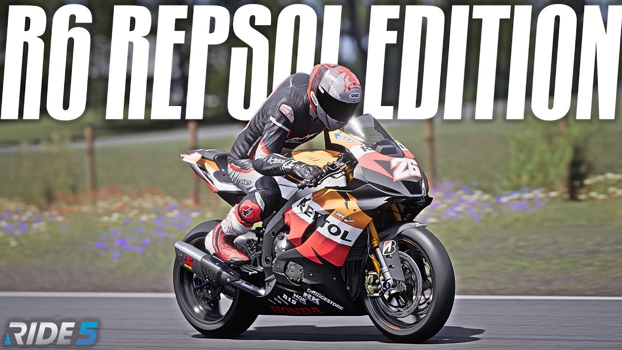 MODIF YAMAHA R6 JADI HONDA R6 HAHAHA😝😝😝 - RIDE 5 INDONESIA - YouTube