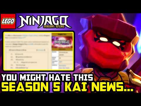 This is Gonna Be Controversial... 😅 Ninjago Dragons Rising Season 5 Dragons Fury Kai News!