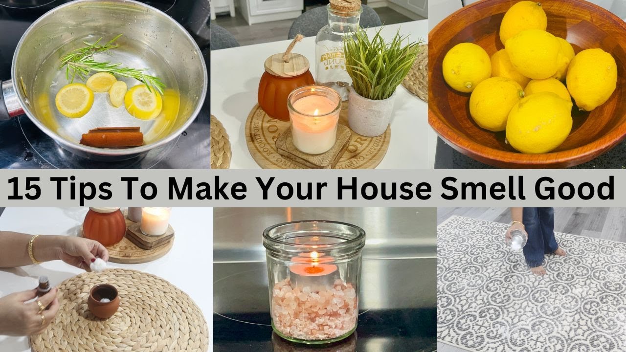 15 Tips To Make Your House Smell Nice & Fresh All The Time | DIY ...