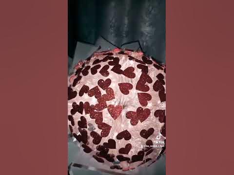 букет из сердечек - YouTube