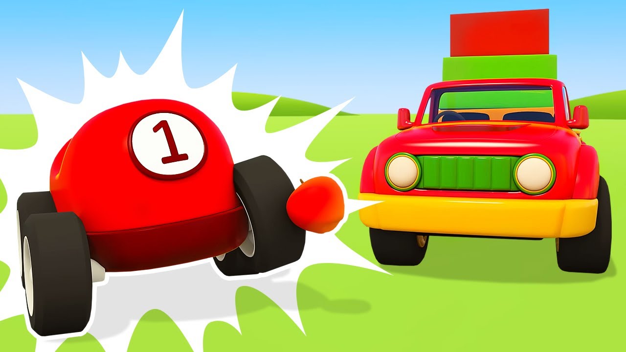 🚛🚓🚑 Vehículos de Servicio 🚗🛻 Dibujos animados de coches para niños ...