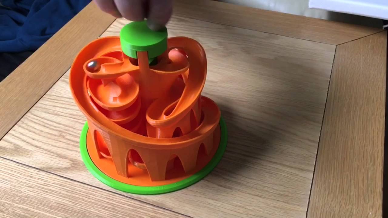 Marble Machine Three 3D print - YouTube