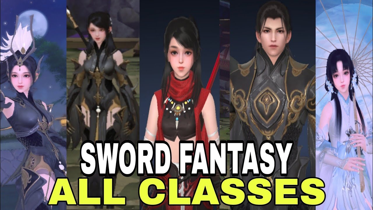 Sword Fantasy Gameplay All Classes New Best MMORPG For Android/ios 2023 ...