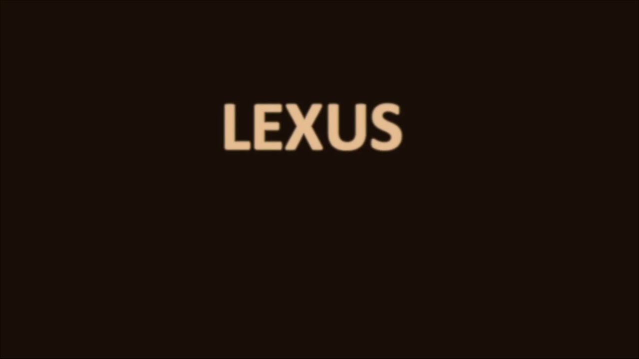 How to pronounce Lexus - YouTube