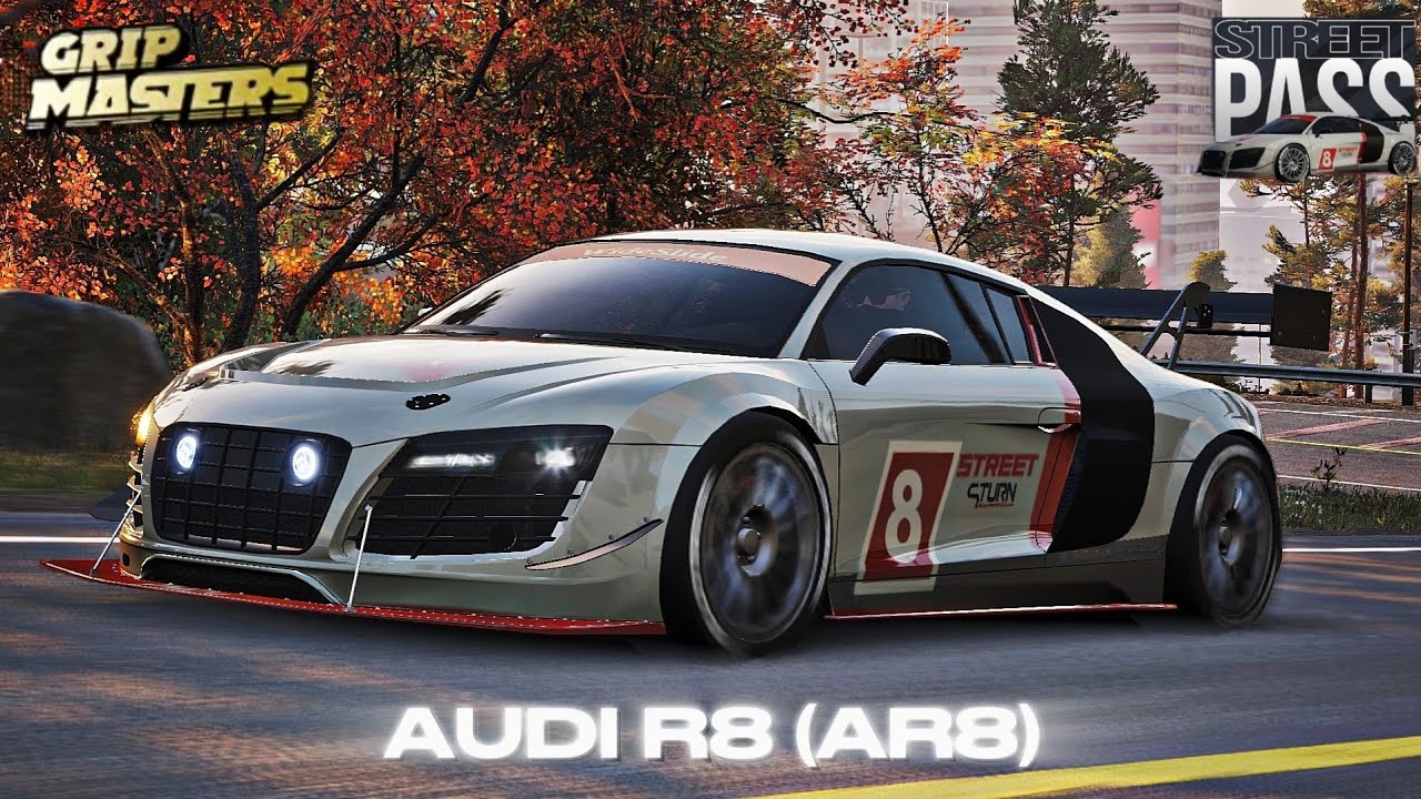 Premium Street Pass Audi R8 (AR8) C5 Build - Grip Masters | CarX Street ...