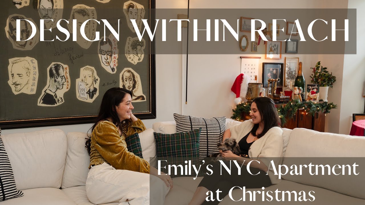 Emily's NYC Home at Christmas | NYC Apartment Tour | New York Home Tour ...