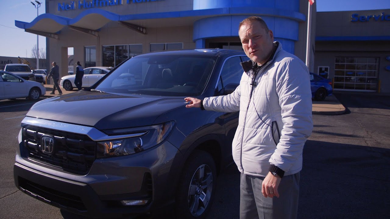 2024 Honda Ridgeline RTL Walkaround with Todd | Neil Huffman Honda in ...