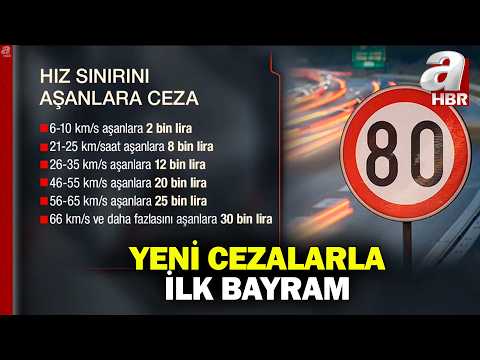 Yeni cezalarla ilk bayram! İşte kalem kalem trafik cezası tutarları | A Haber