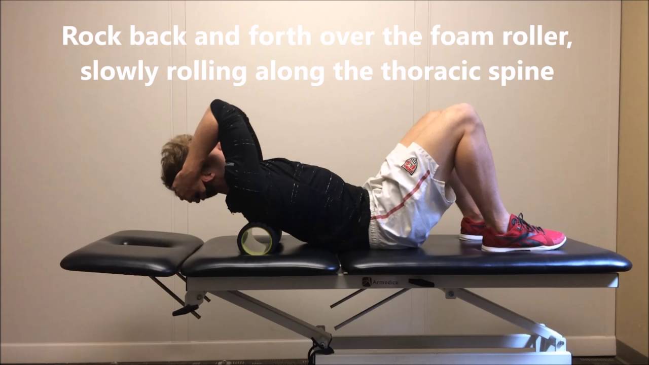 Thoracic mobilization - YouTube