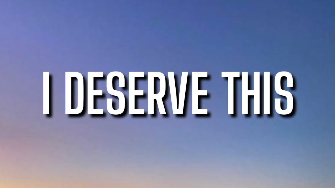 I Deserve This - Caskey (Lyrics) - YouTube
