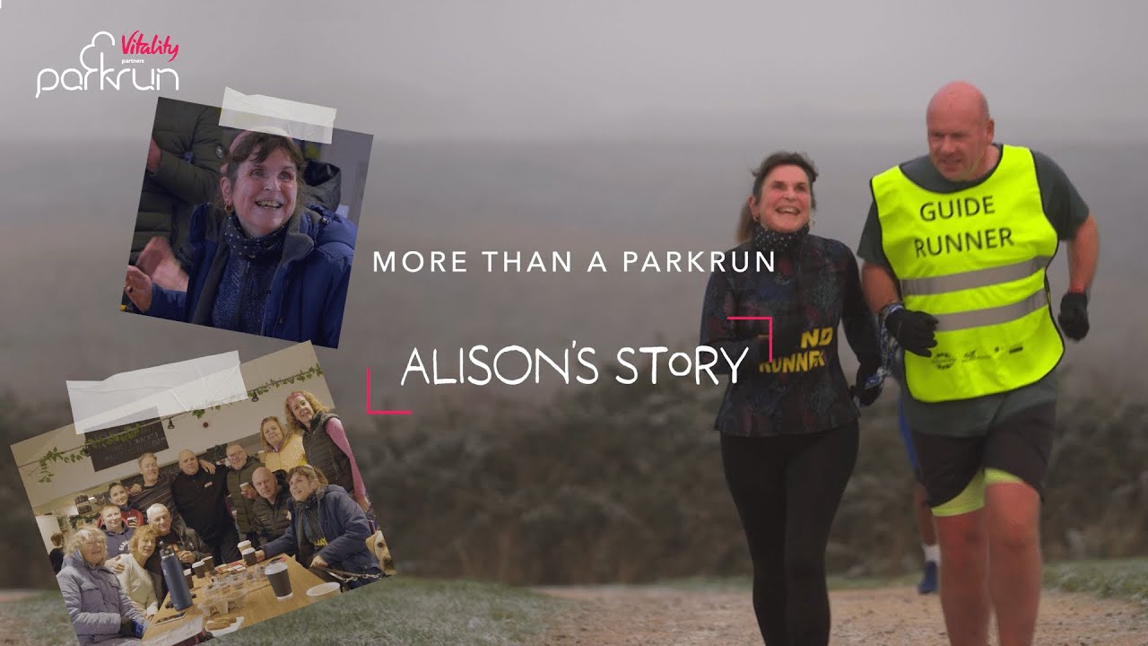 parkrun: How running has changed blind runner Alison’s life | Vitality ...