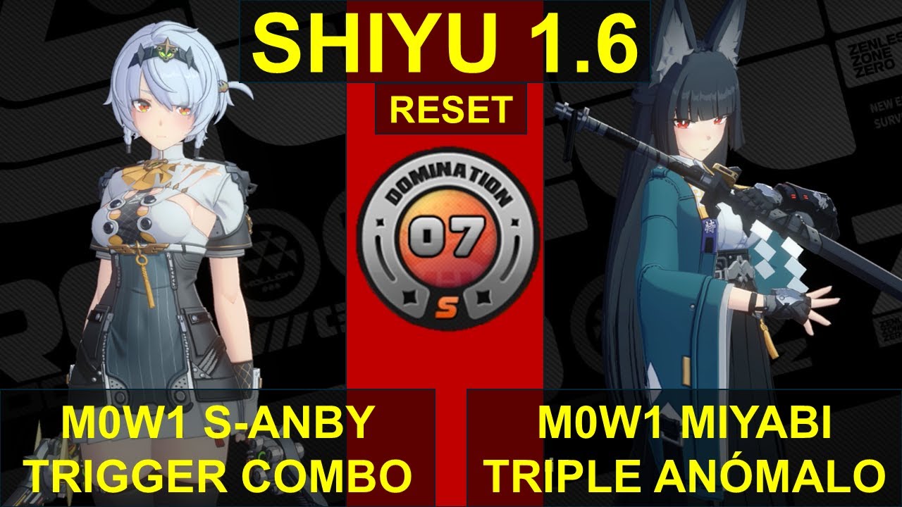 SHIYU 7 - 1.6 | Con TRIGGER fulll subida y S-anby + Miyabi triple anómalo - YouTube