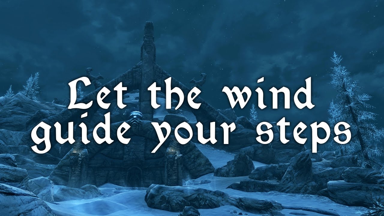 Let The Wind Guide Your Steps | Forgotten Ruins of Skyrim Music ...