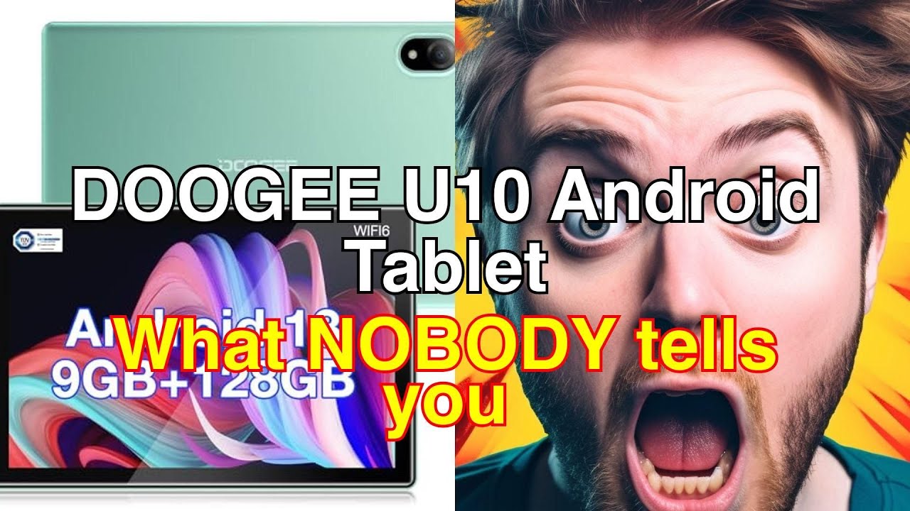 Doogee u10 android tablet review: 9gb ram, 128gb rom, 10.1 - YouTube