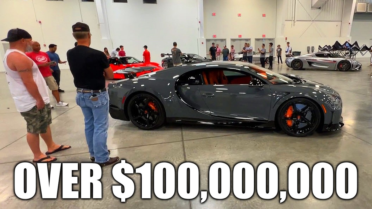 INSIDE THE LARGEST HYPERCAR SHOW IN THE USA... THE EVENT IV - YouTube