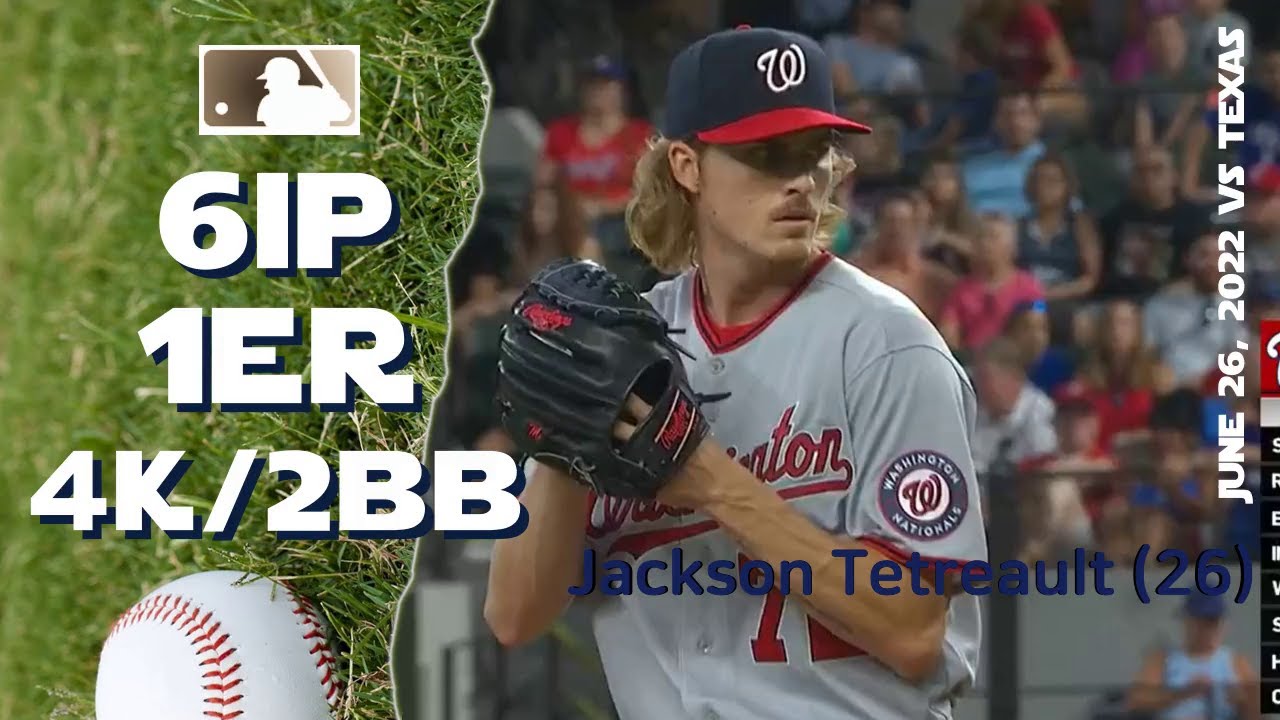 Jackson Tetreault | June 26, 2022 | MLB highlights - YouTube