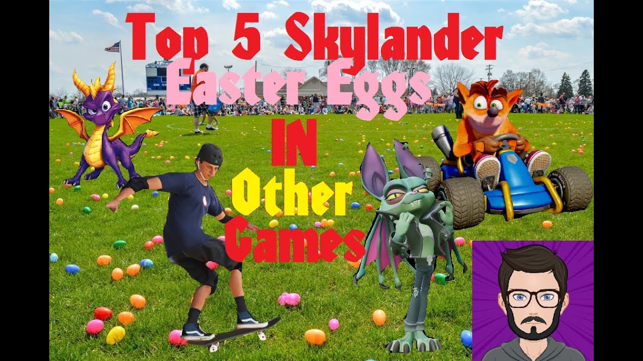 Top 5 Skylanders Easter Eggs in Other Games - YouTube