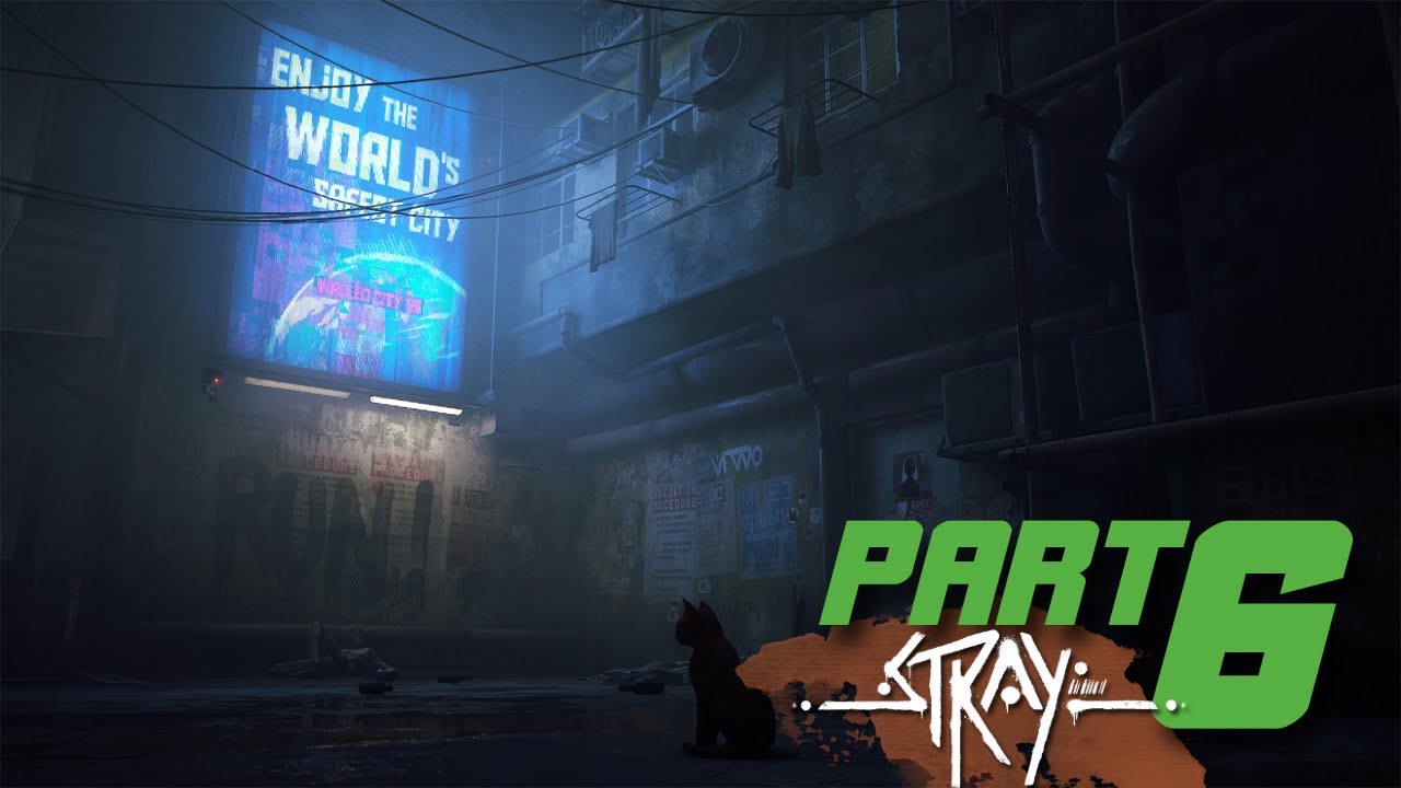 STRAY - Part 6 - Control Room/Ending (Gameplay Walkthrough) - YouTube