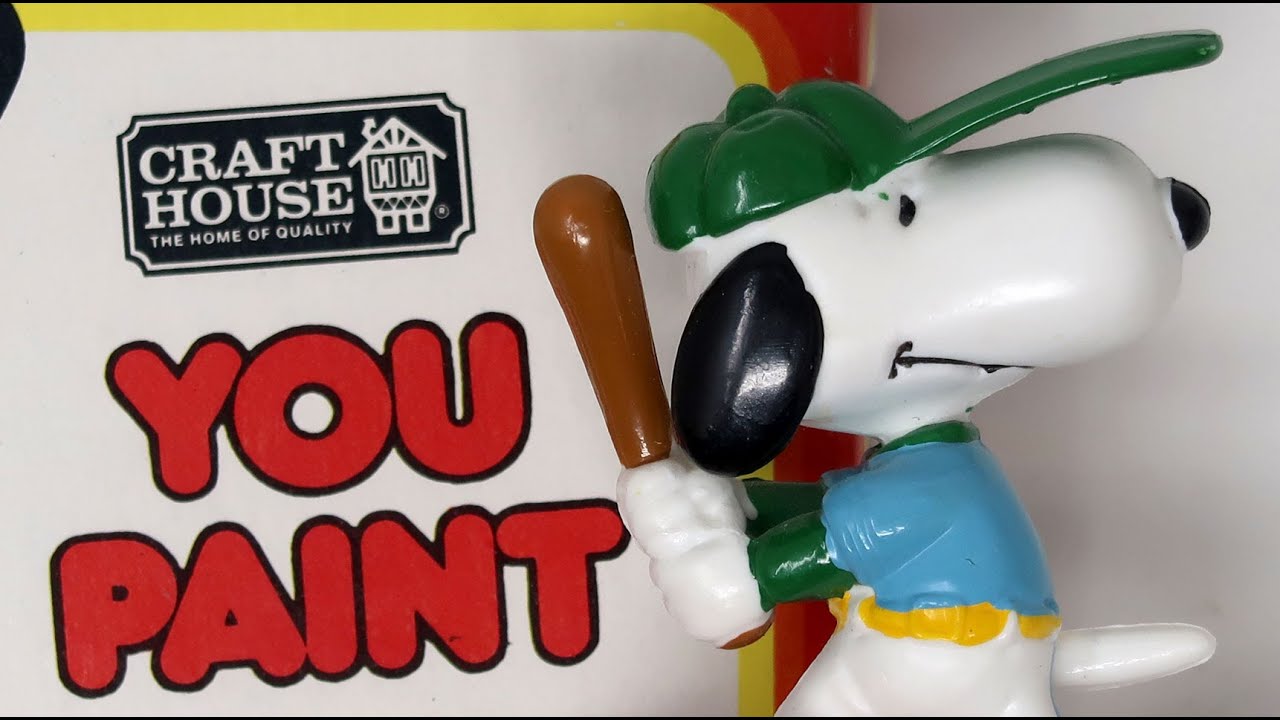 Snoopy Fun Figures to Paint - Not a Prototype - Snoopy Finds ...