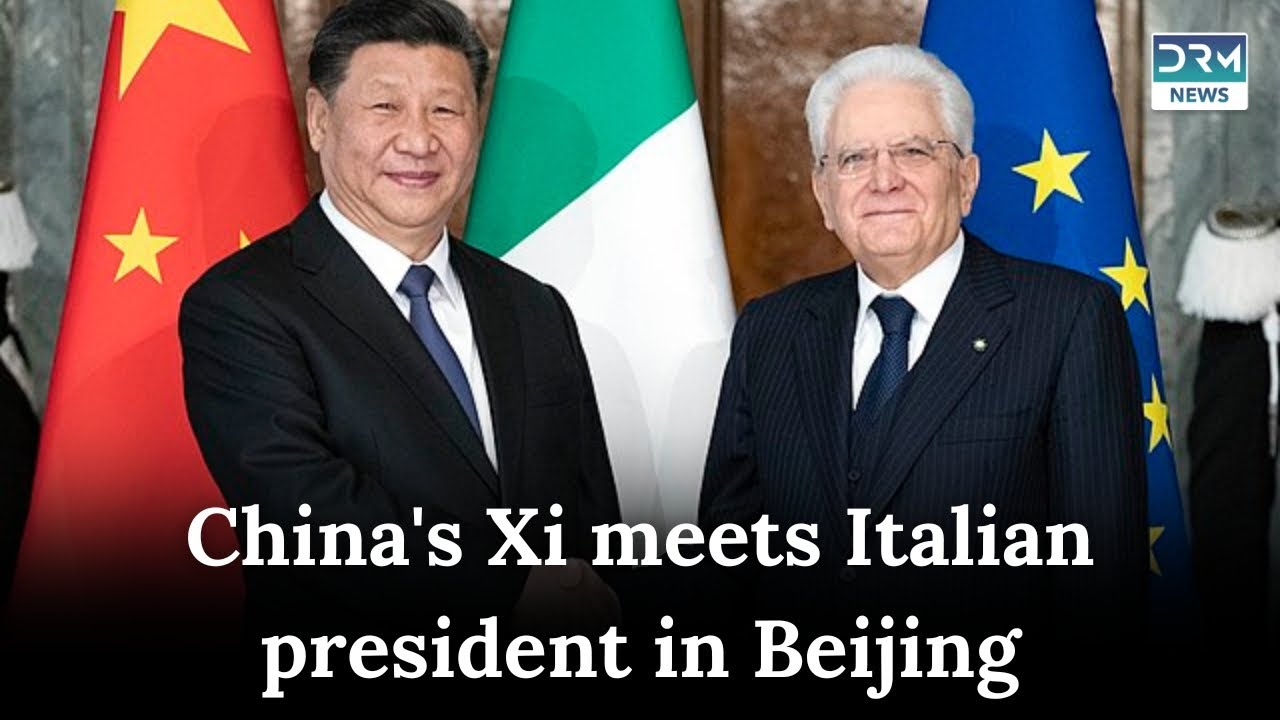 China's Xi meets Italian president in Beijing | AC1G - YouTube