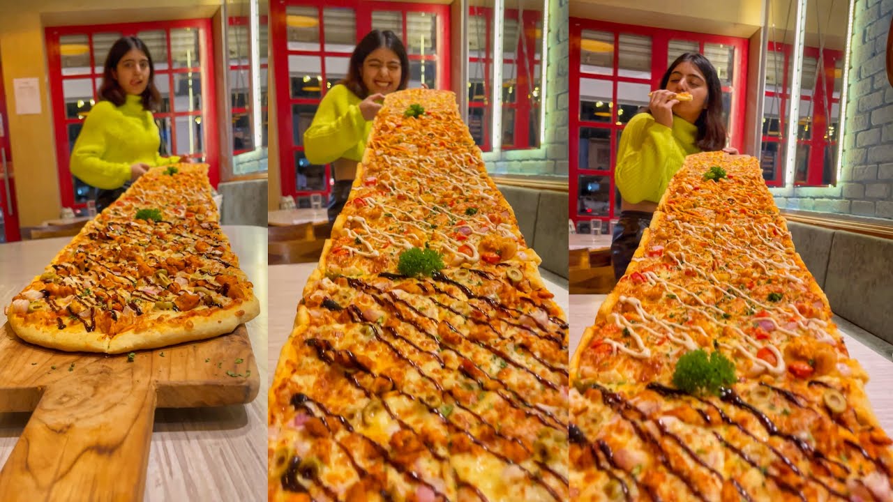 2 METER LAMBA PIZZA !! - YouTube