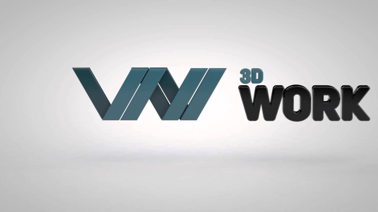 3D WorkNet Logo Animated - YouTube