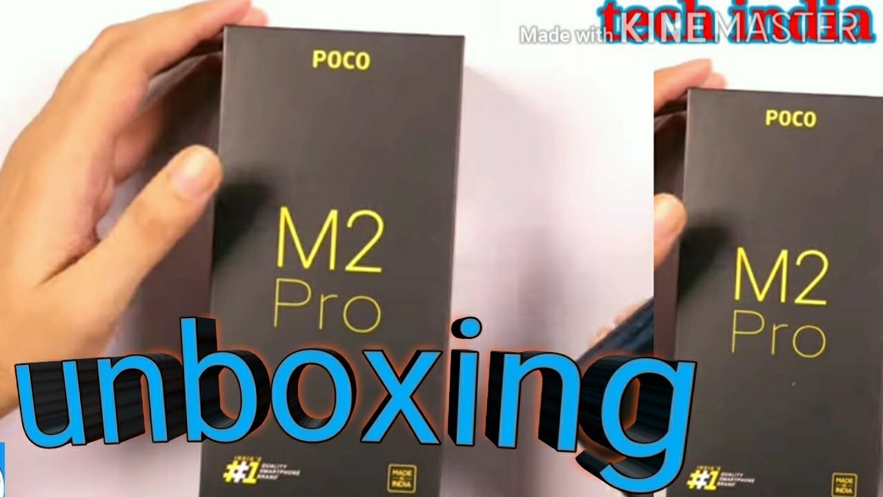Poco M2 Pro unboxing video first look, gaming experience, performance ...