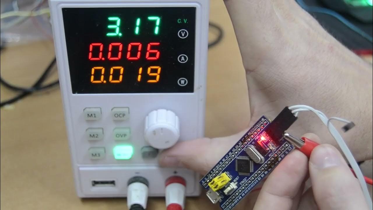 Урок по STM32 N30 HAL PVD - YouTube