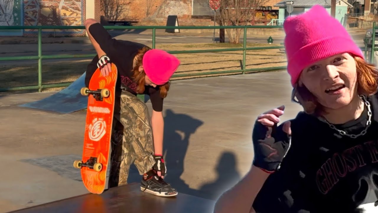 First Skate Sesh Of 2024! - YouTube