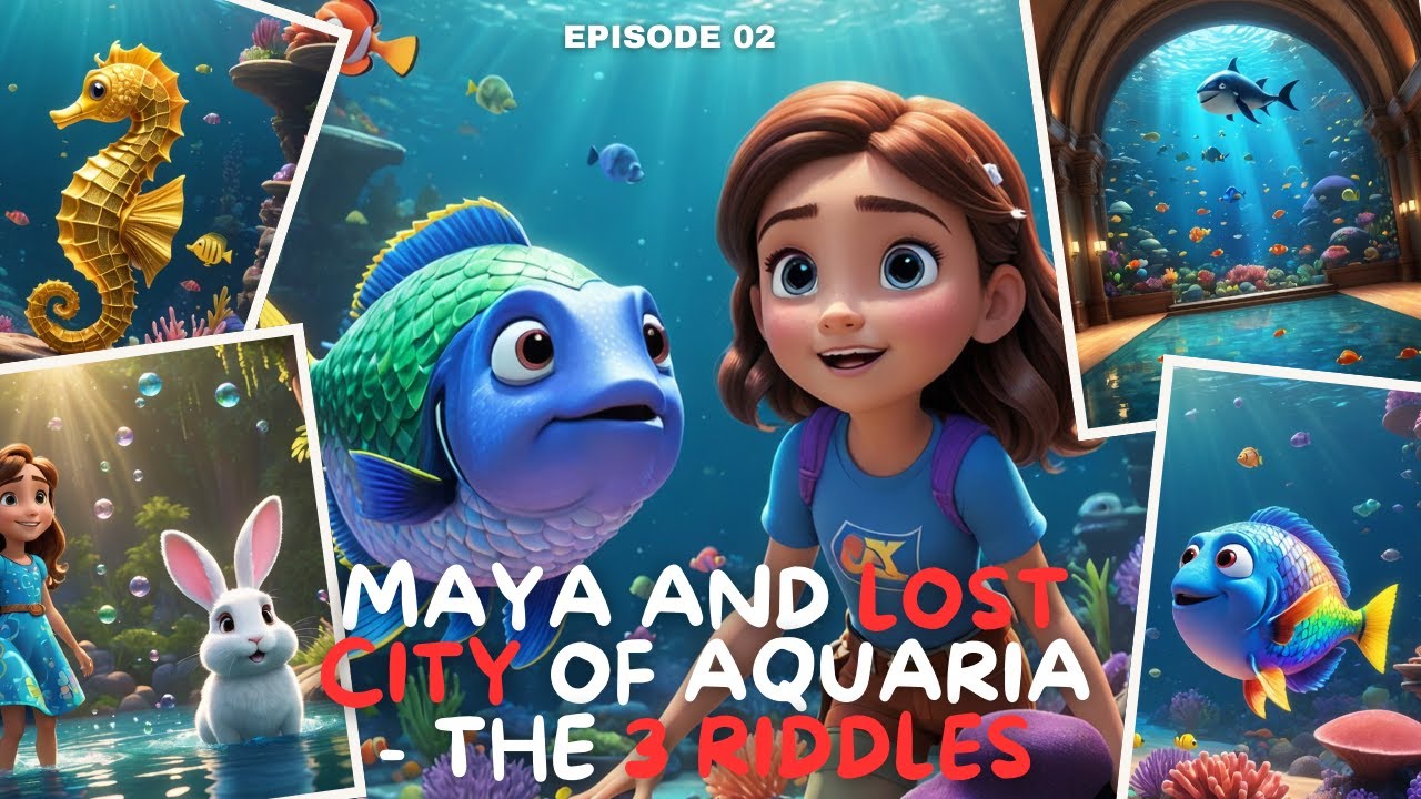 Maya and Lost City of Aquaria The 3 Riddles - YouTube