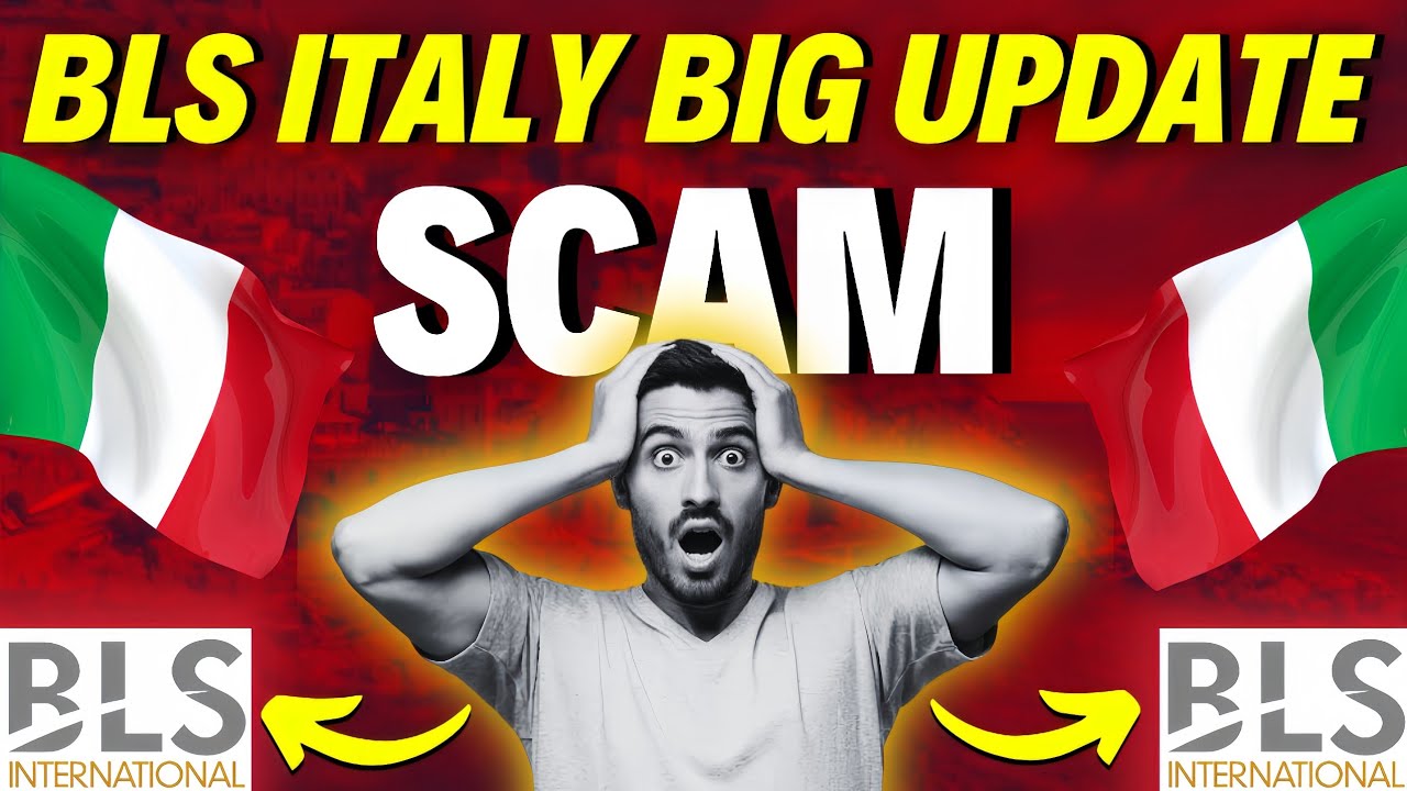 BLS Italy Appointment Big Update| BLS Italy Appointment Scam - YouTube