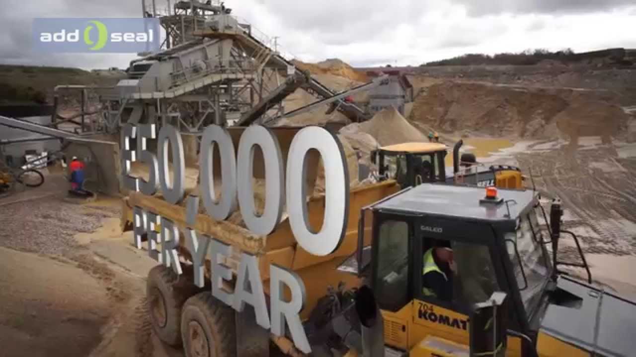 Add Seal Case Study - Holme Sand & Ballast - YouTube
