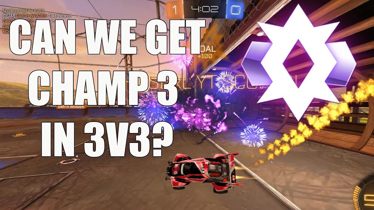 THE WINNING STREAK CONTINUES | CHAMP 2 3V3 | ROCKET LEAGUE GAMEPLAY ...