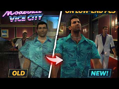 Turn Old GTA Vice City Into a Modern Game : A New Enhanced Experience (Better Gameplay)