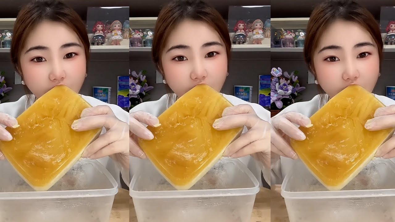 Ting Ting / ASMR FROZEN MUKBANG/ ASMR MUKBANG ICE EATING SOUNDS FROM ...