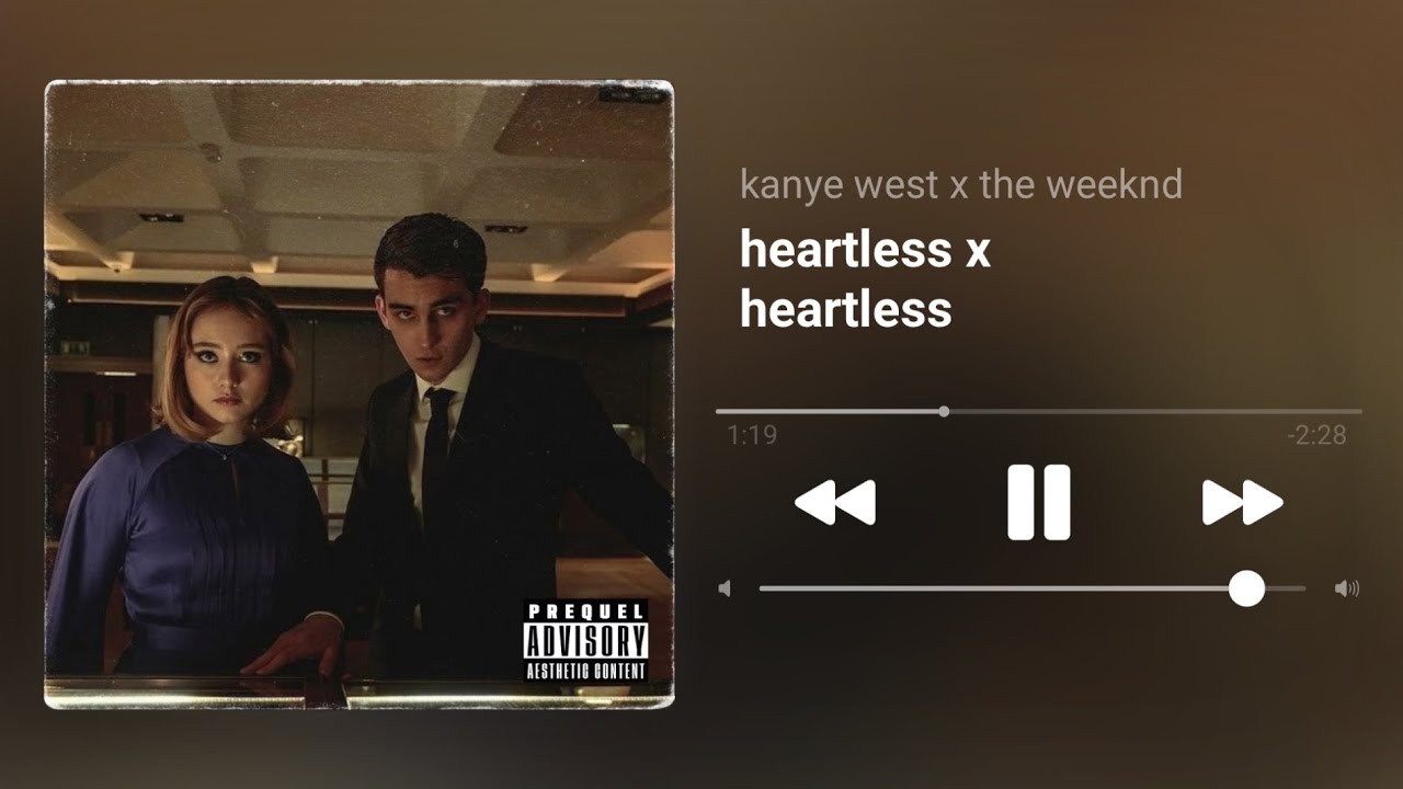 heartless x heartless (kanye west x the weeknd) - audio edit - YouTube